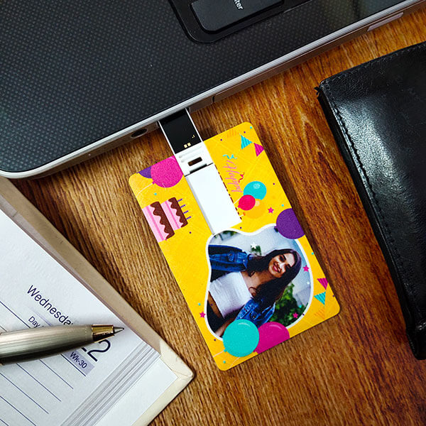 Send Personalised Birthday Pen Drive 32GB Online Gifts | Doviko