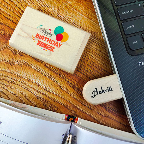 Send Birthday Pen Drive in Box 32GB Online Gifts | Doviko