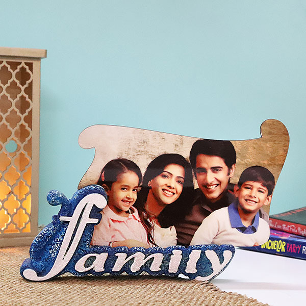 Send Personalised Family Photo Frame Online Gifts | Doviko